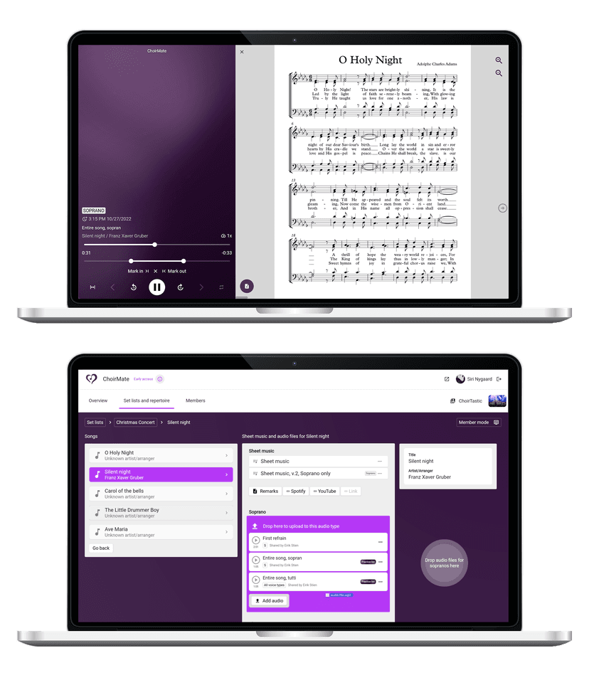 ChoirMate - Choir Management Software & Rehearsal App for iOS, Android ...